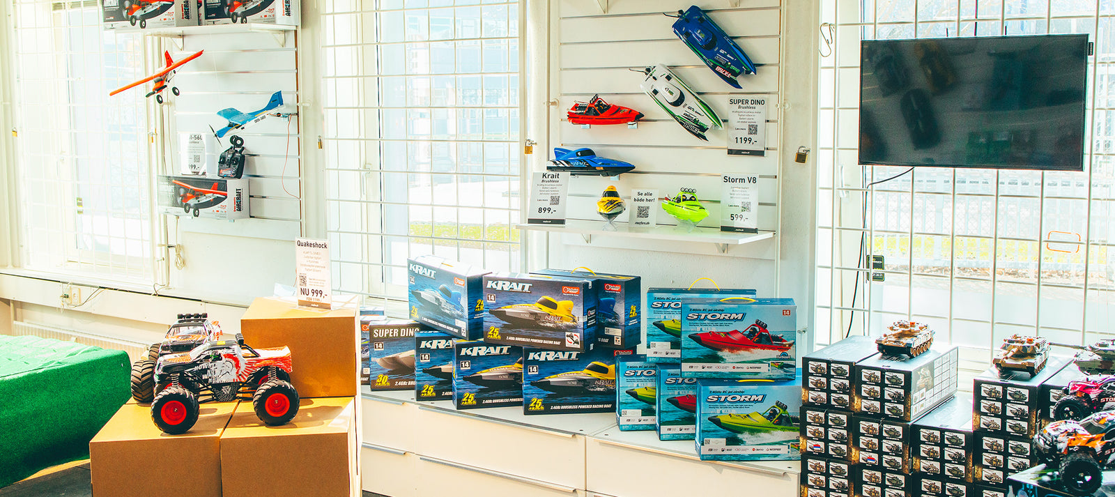 Morfars Hobby Store - Online and in Herlev