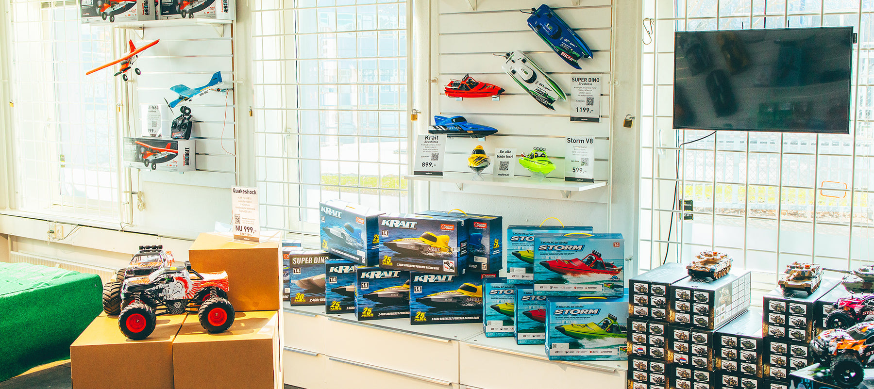 Morfars Hobby Store - Online and in Herlev